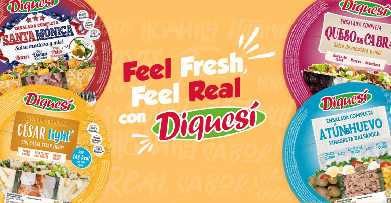 DiqueSí pone en marcha la campaña "Feel Fresh, Feel Real" - Retail Actual