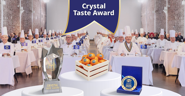 La mandarina Orri recibe el Crystal Taste Award del International Taste ...