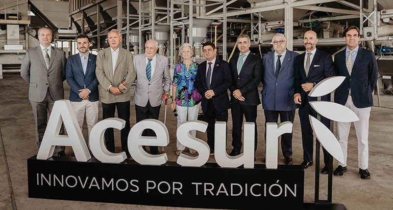 Acesur abre su nueva almazara de diseño en Jabalquinto, Jaén, con una ...