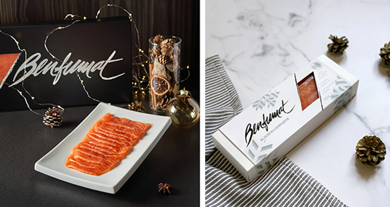 Salmón noruego y otros productos Benfumat, edición Navidad - Retail Actual