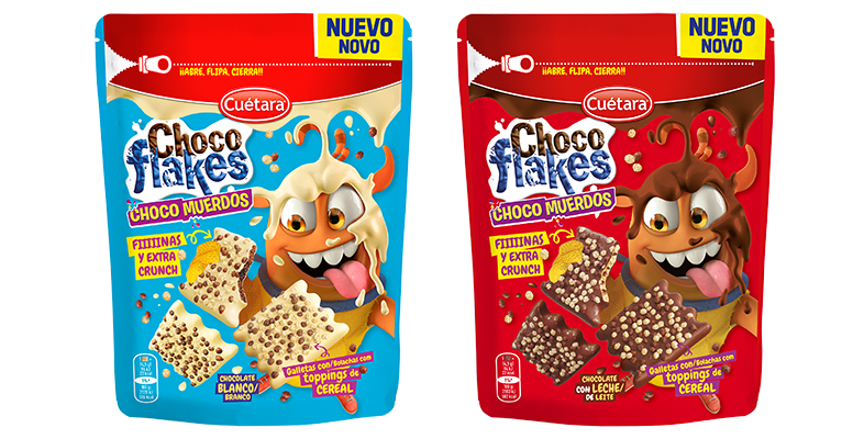 Mini Dinosaurus y Choco Muerdos de Choco Flakes, novedades en galletas ...