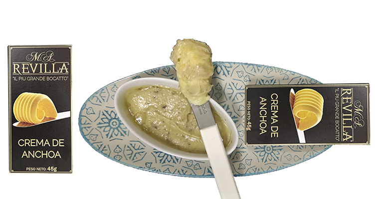 Crema de anchoa de textura suave y sabor intenso con origen Santoña ...