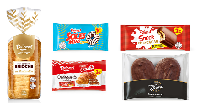 Lanzamientos Dulcesol y Horno Hermanos Juan en pan de molde y bollería ...