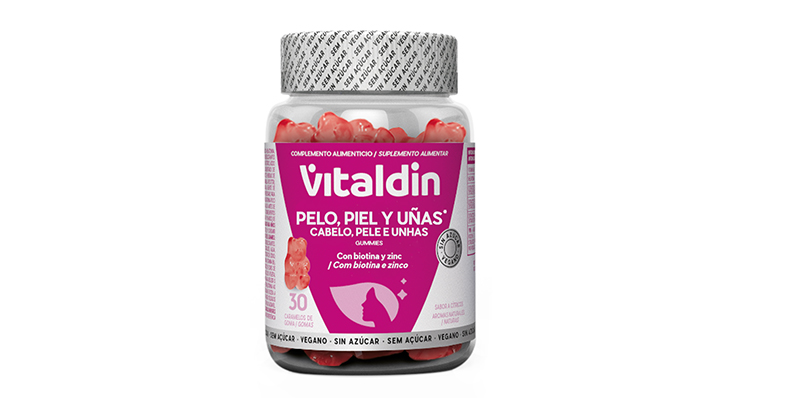 Nuevas gummies Vitaldin con biotina y zinc para cuidar la piel, uñas y ...