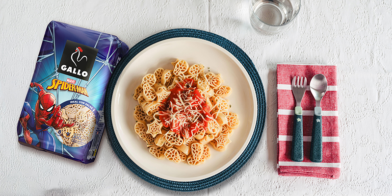 Nueva pasta Spiderman de Pastas Gallo en colaboración con Marvel ...