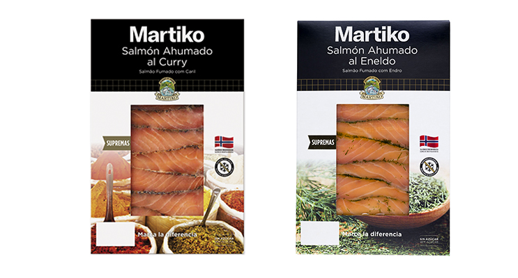 Supremas de salmón ahumado al curry y al eneldo - Retail Actual